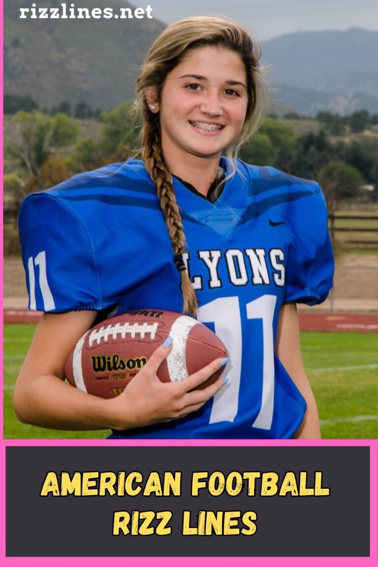 110+ American Football Rizz Lines To Score Your Crush