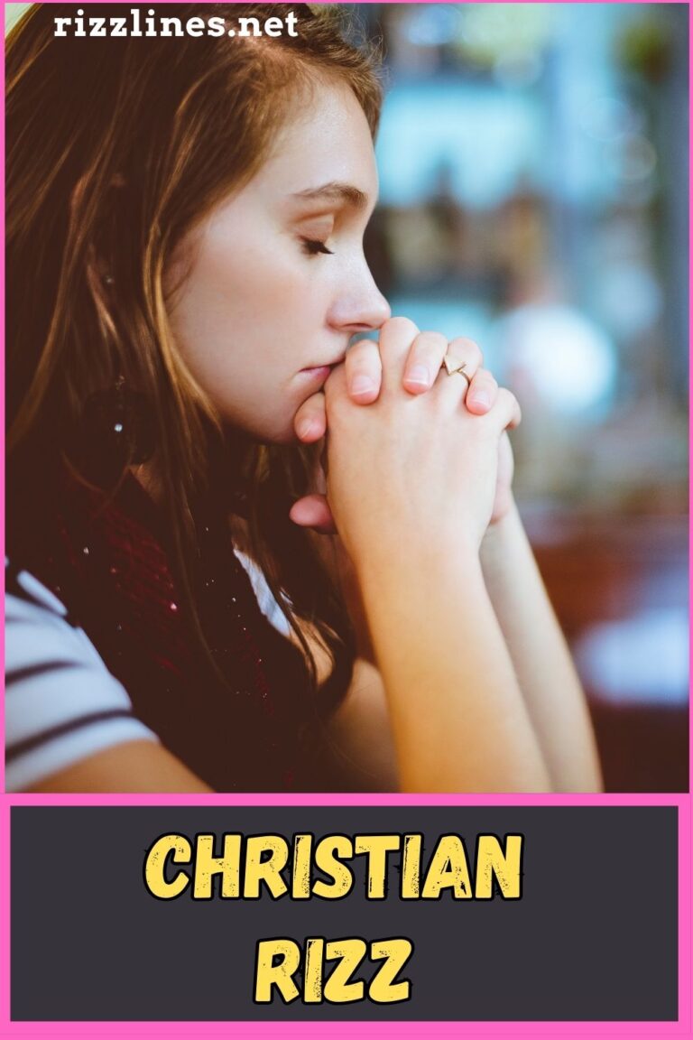 300+ Christian Rizz And Pick Up Lines