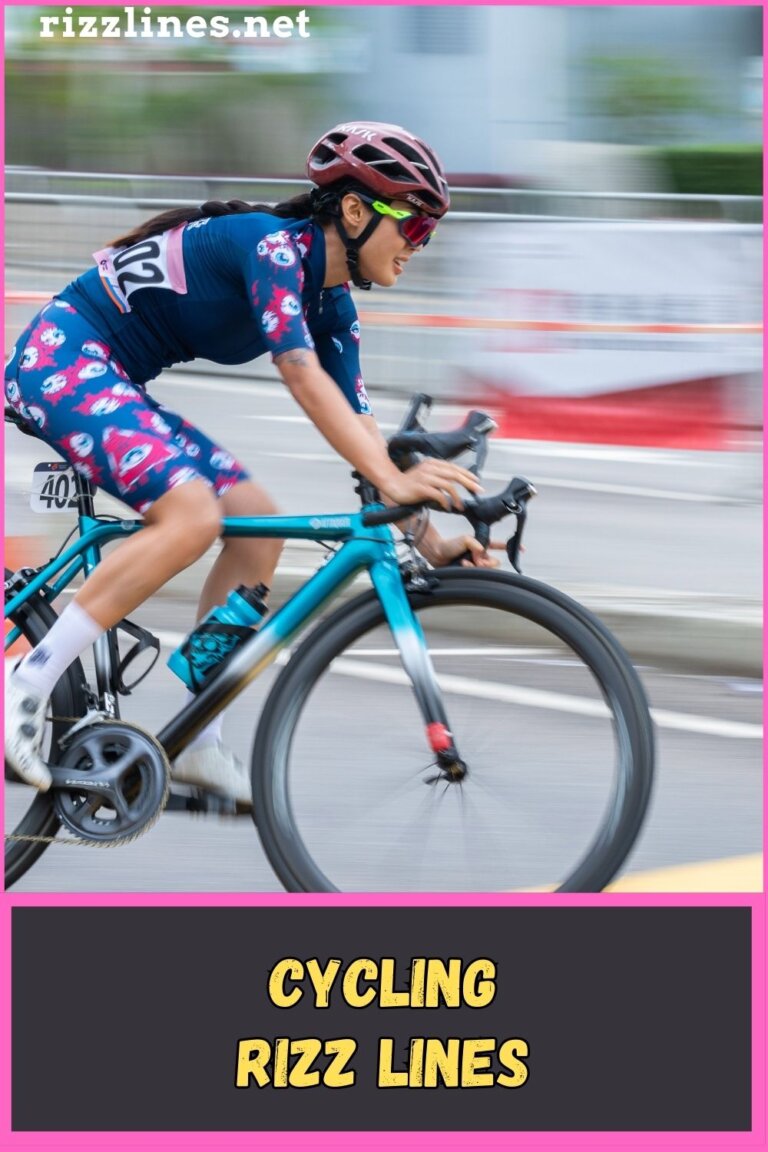 100+ Cycling Rizz Lines (Pick Up Lines)