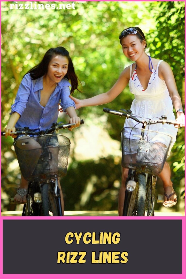 100+ Cycling Rizz Lines (Pick Up Lines)