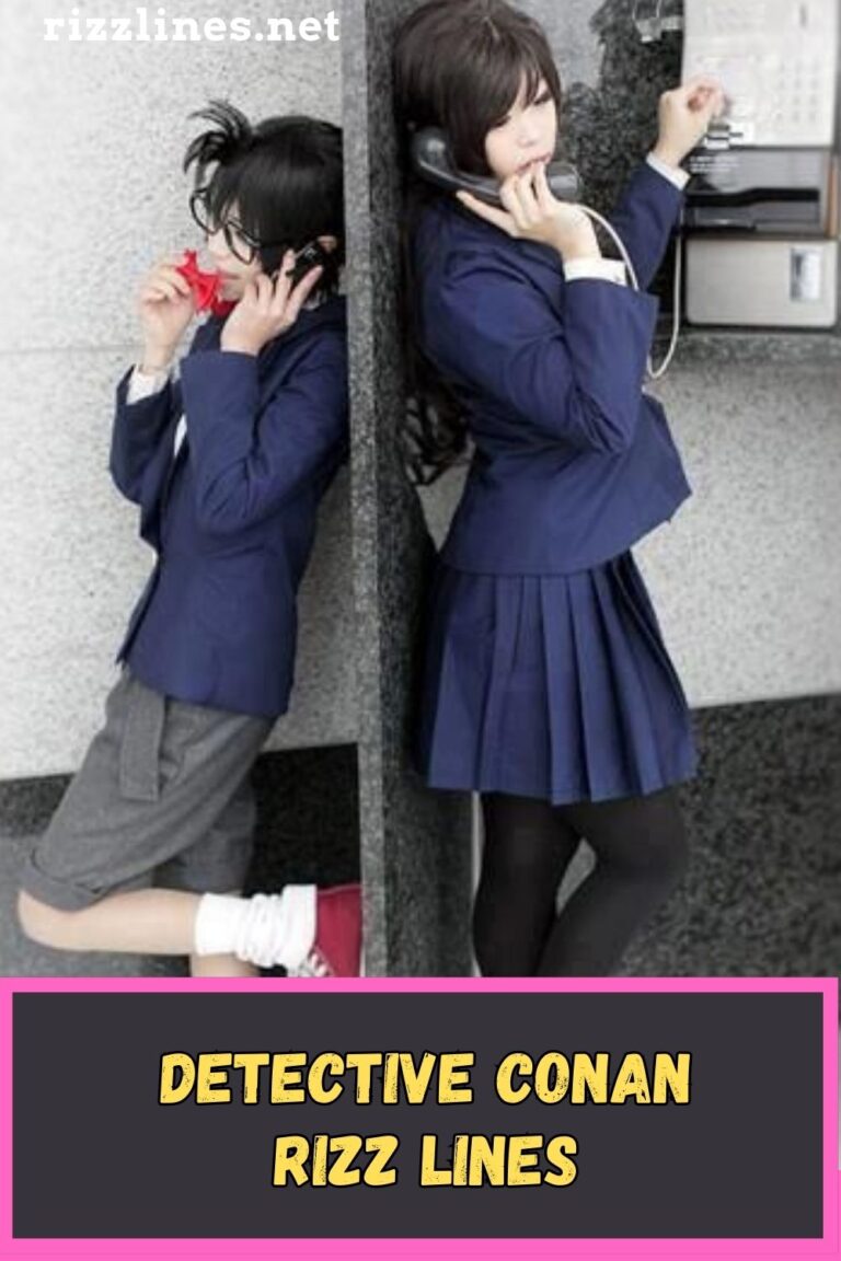 115+ Detective Conan Rizz Lines To Solve The Mystery Of Love