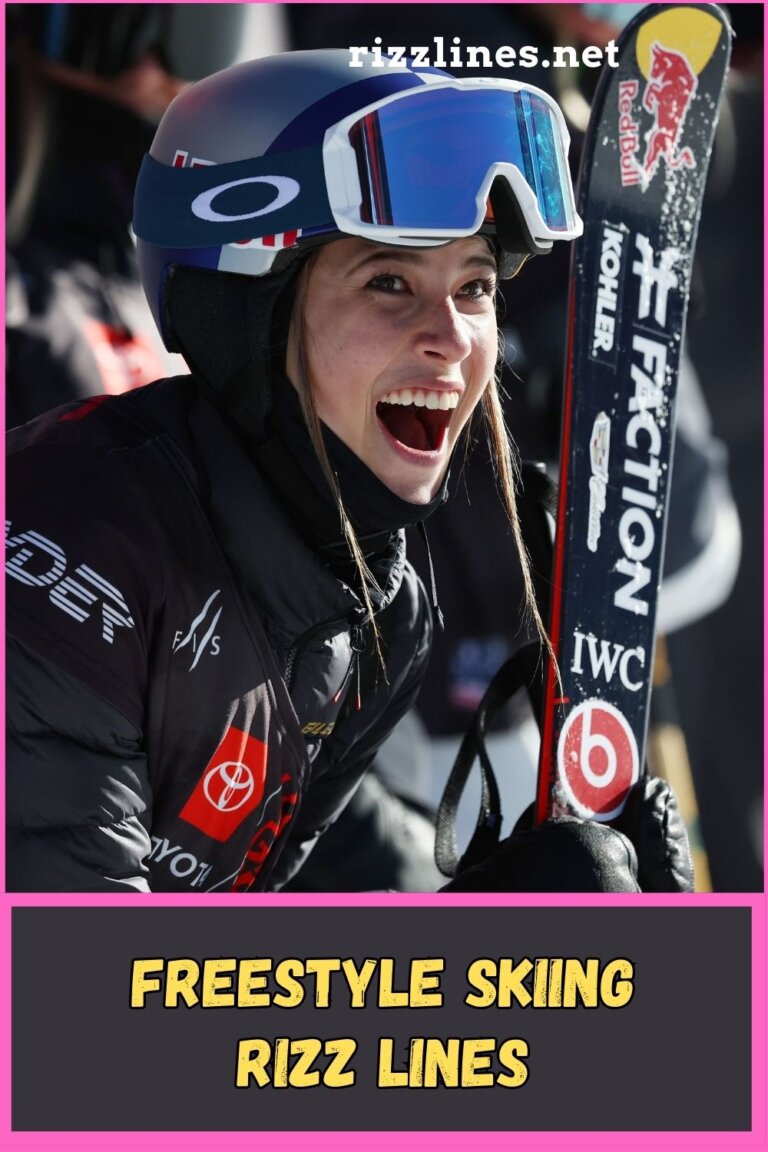 110+ Freestyle Skiing Rizz Lines