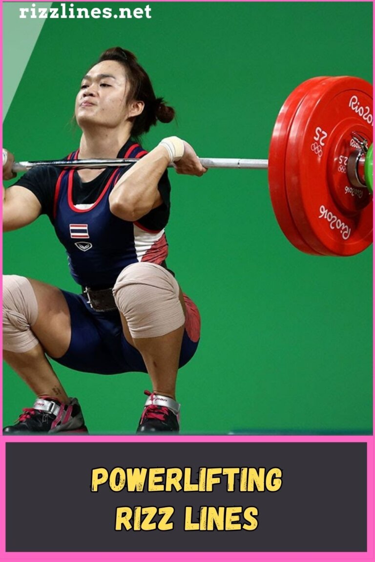 100+ Powerlifting Rizz Lines