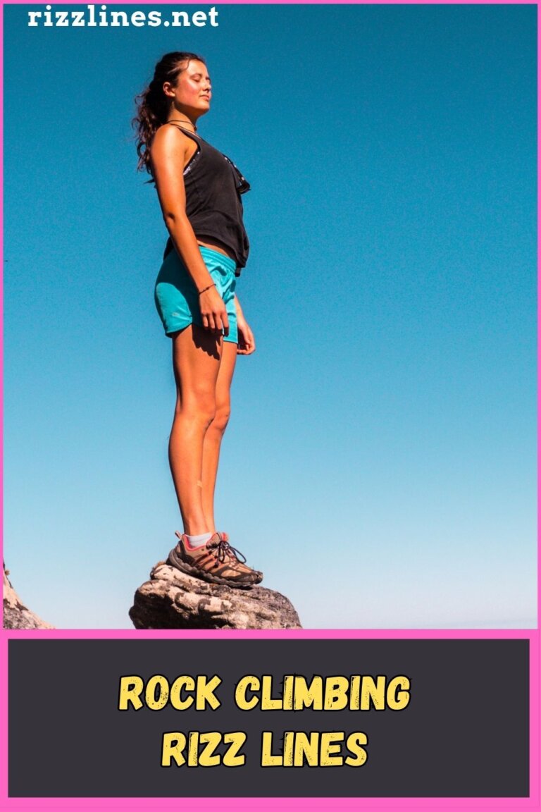 110+ Rock Climbing Rizz Lines To Pick Up Your Crush