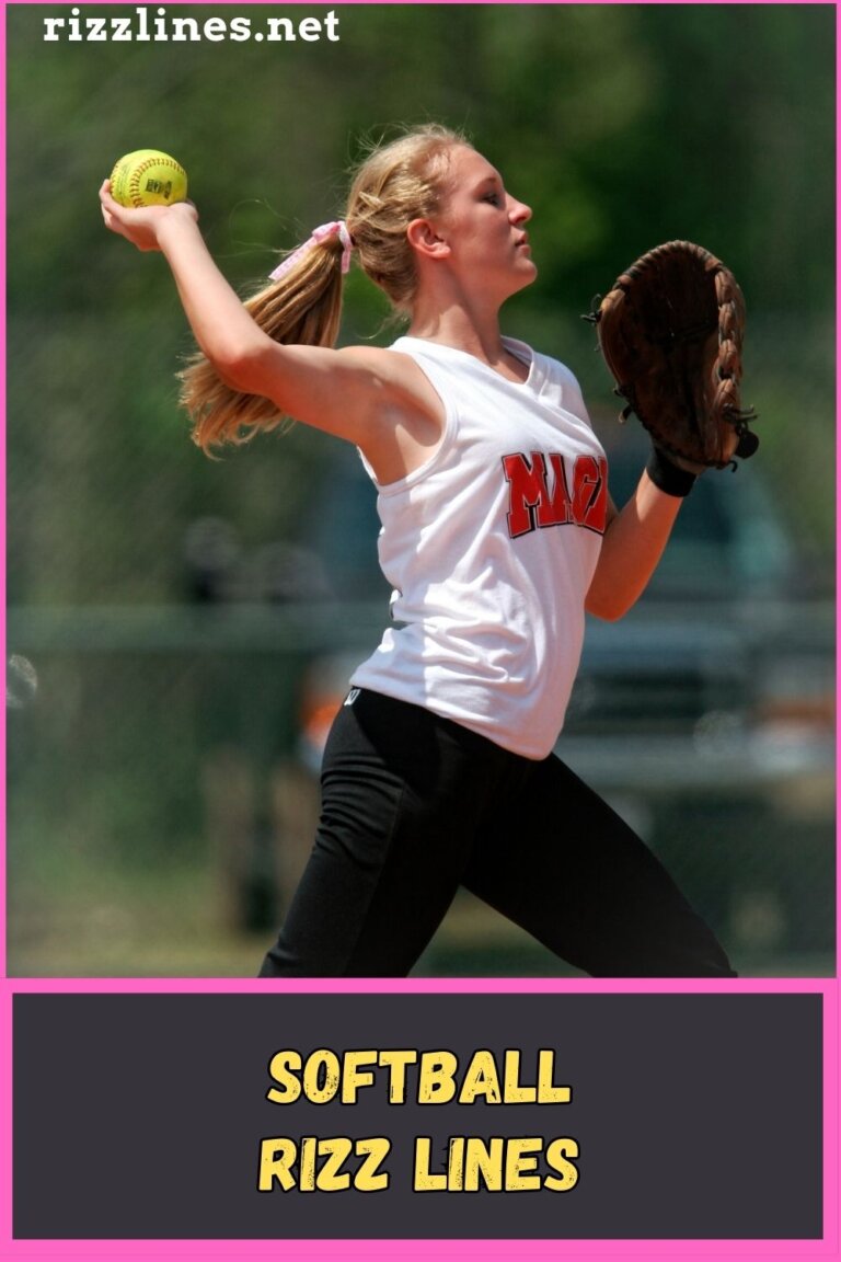 110+ Softball Rizz Lines - Funny, Dirty, Cheesy Softball Pick Up Lines