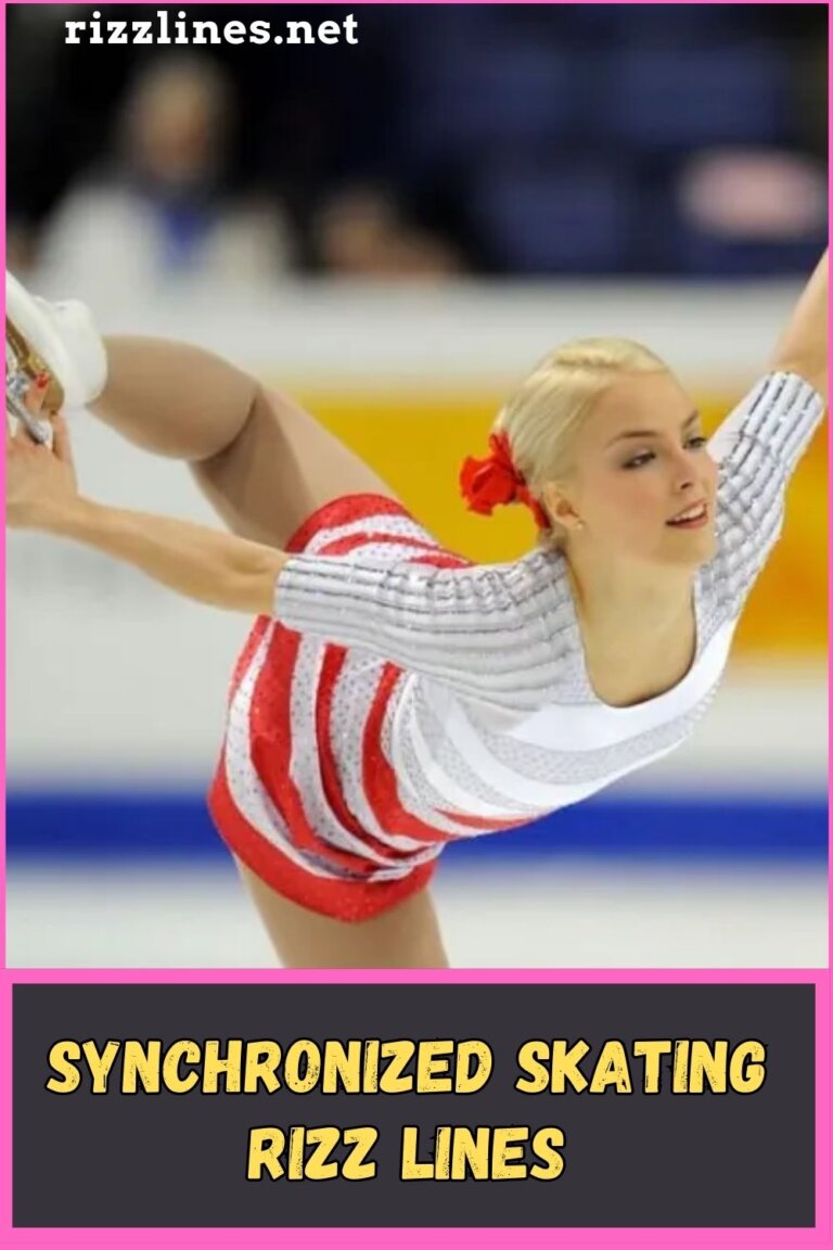 90+ Synchronized Skating Rizz Lines ( Synchro Pick Up Lines)