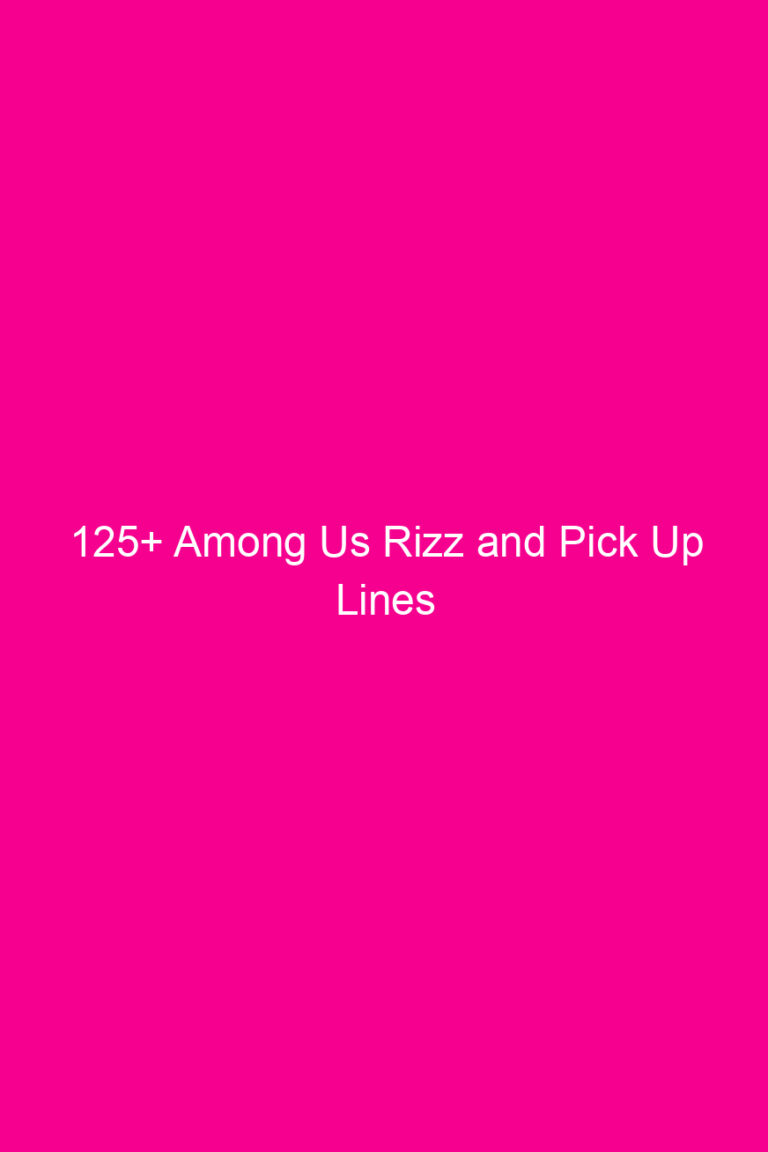 125+ Among Us Rizz And Pick Up Lines