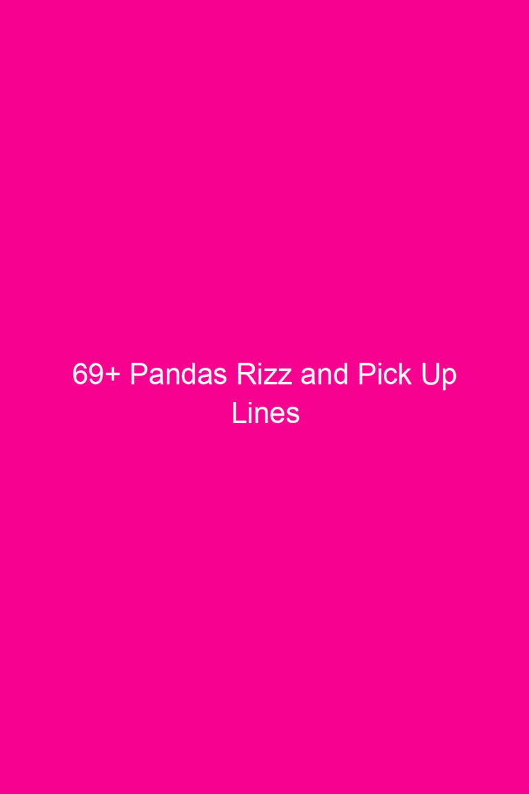 69+ Pandas Rizz And Pick Up Lines
