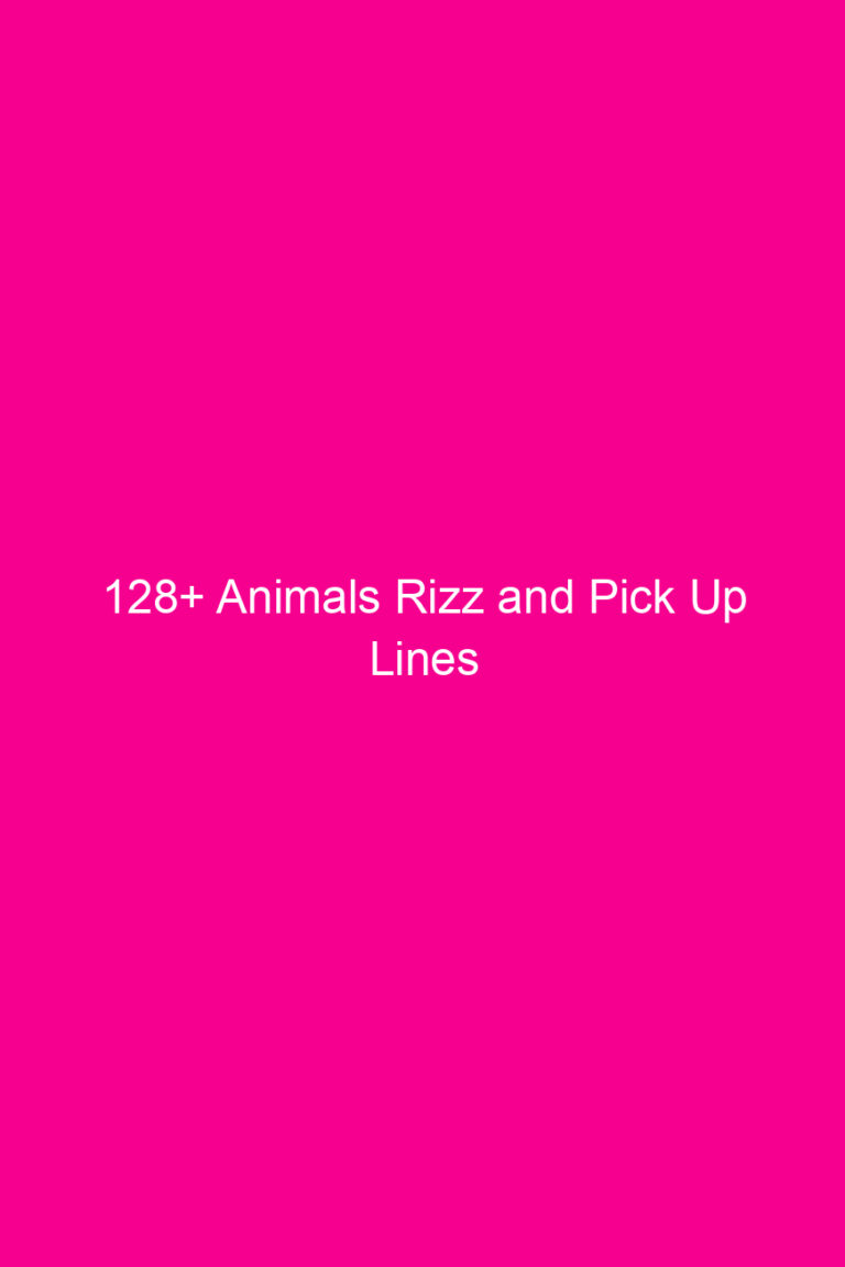 128+ Animals Rizz And Pick Up Lines
